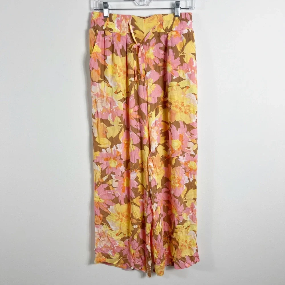 Billabong | Pants & Jumpsuits | Billabong Keep It Simple Smocked ...